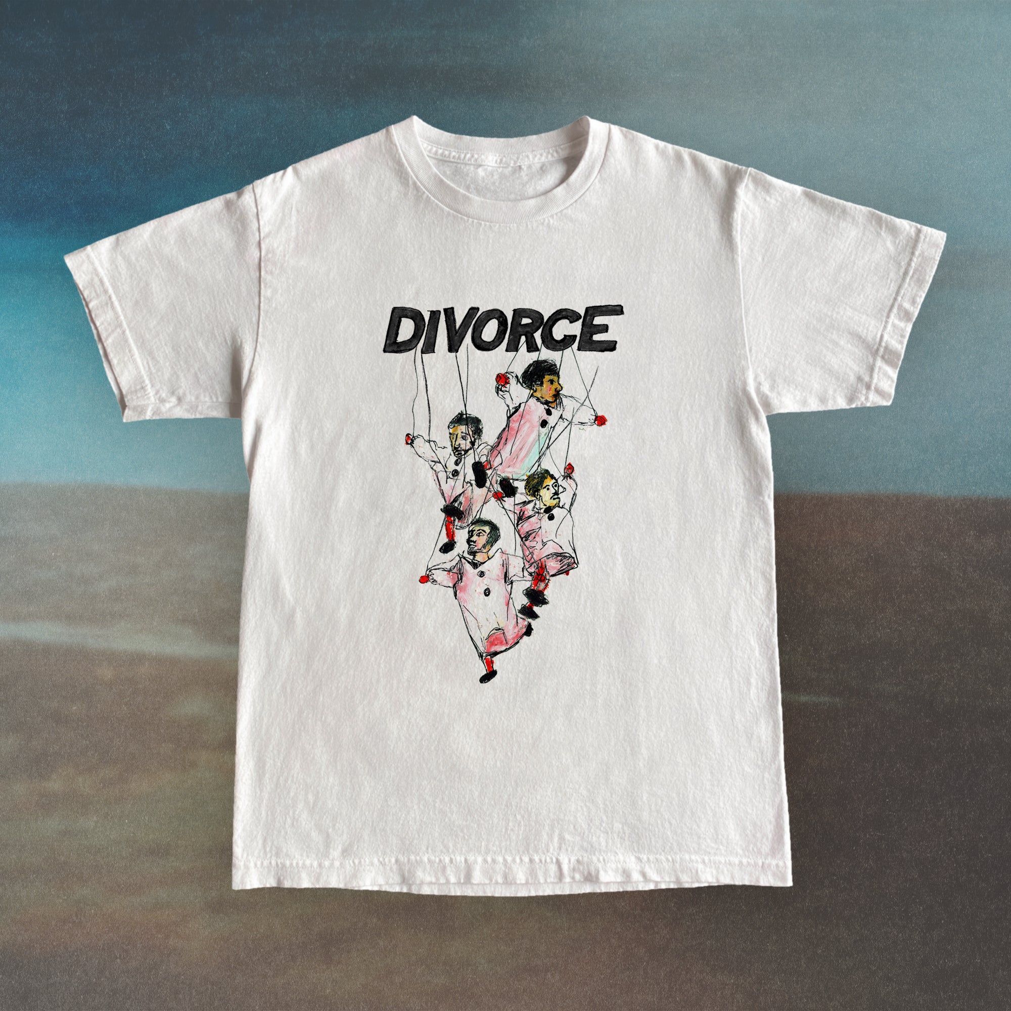 MARIONETTES WHITE T-SHIRT - Divorce