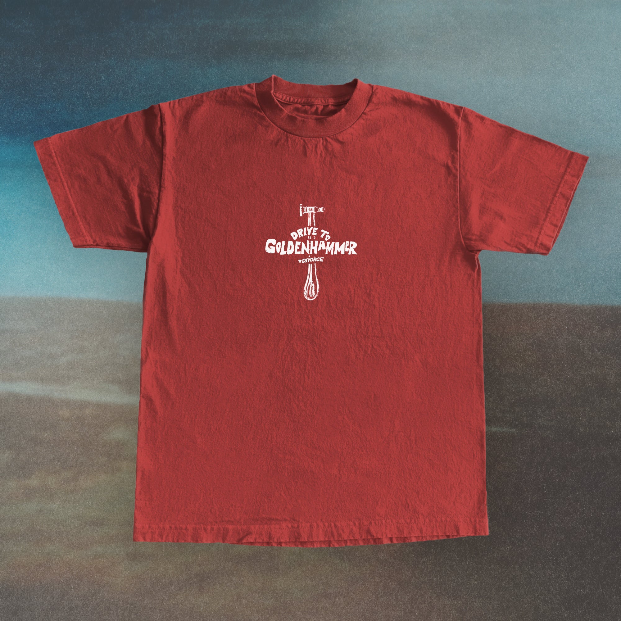 THE HAMMER RED T-SHIRT - Divorce